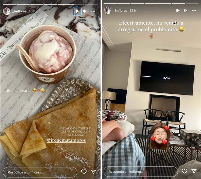 El bonito gesto de Irene Matamoros con su hermana Laura Matamoros tras ...