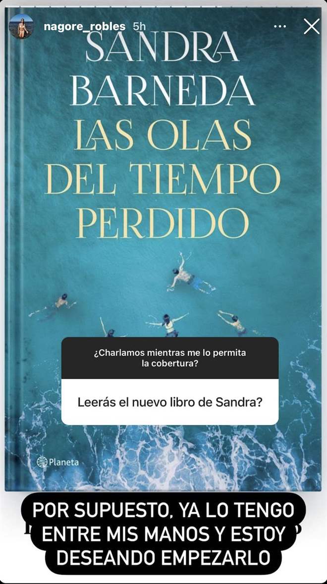 ¿Cómo es la actual relación entre Sandra Barneda y su exnovia Nagore Robles?