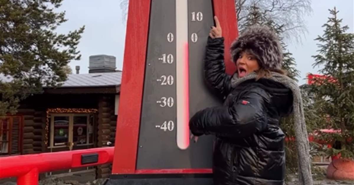 La aventura helada de Raquel Bollo y su hijo Samuel en Laponia con Papa ...