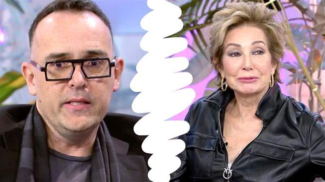Ana Rosa Quintana PROVOCA a Risto Mejide al hablarle de su nueva novia: "Has ido rapidito"