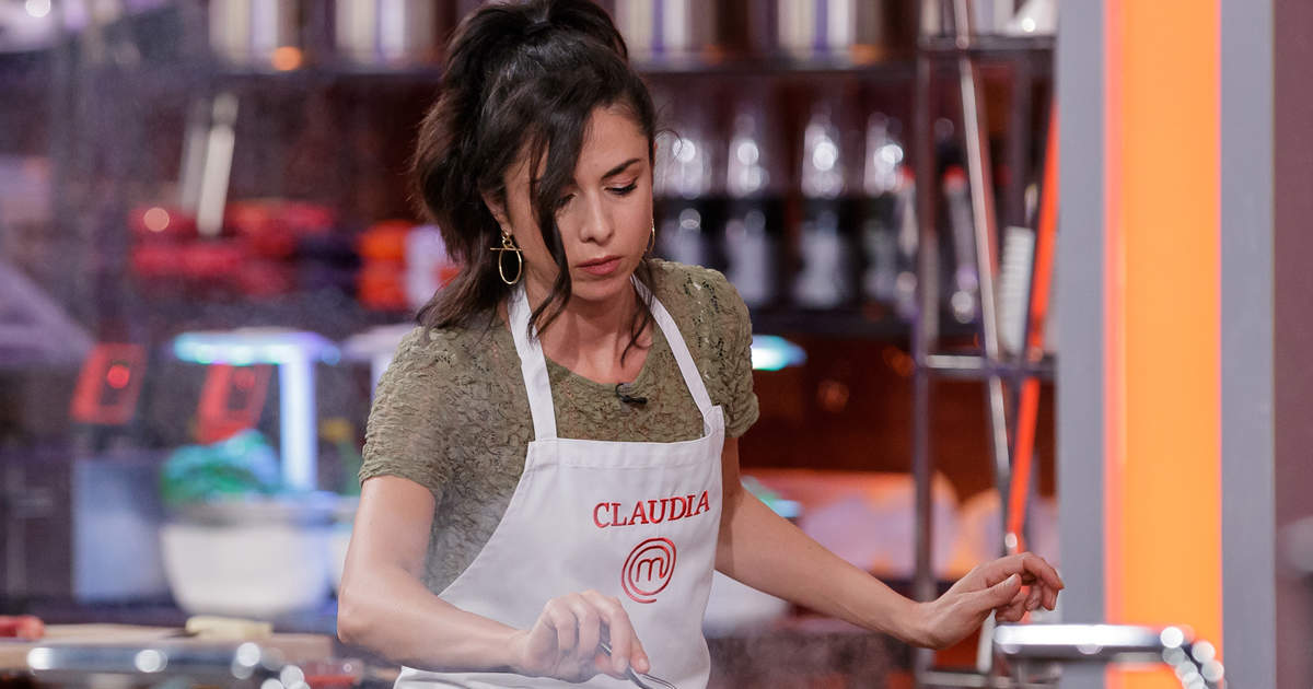 Claudia, expulsada ayer de 'MasterChef' tras una desastrosa prueba de ...