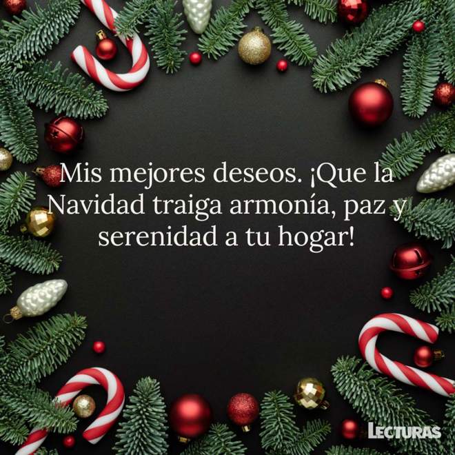 35 frases de Navidad cortas, elegantes y emotivas para una tarjeta ...