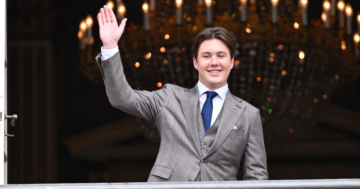 Christian de Dinamarca se da un gran baño de masas: el hijo de Federico ...