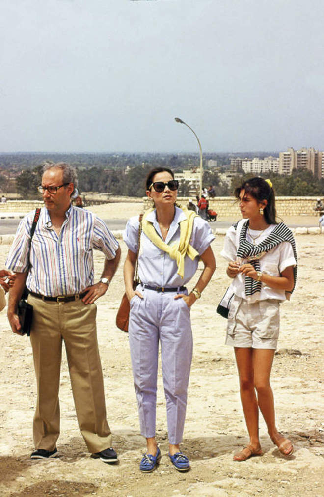 El álbum privado del viaje a Egipto de Isabel Preysler y Miguel Boyer ...