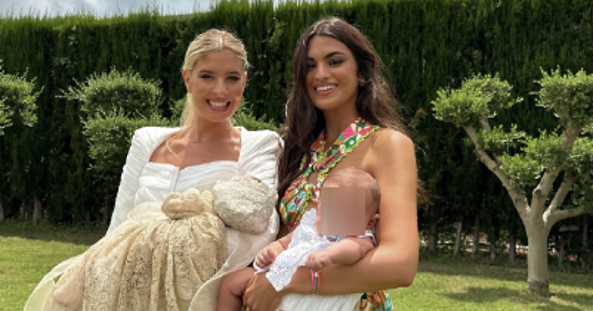 Nos colamos en el emotivo bautizo de la hija de Teresa Andrés Gonzalvo e Ignacio Ayllón