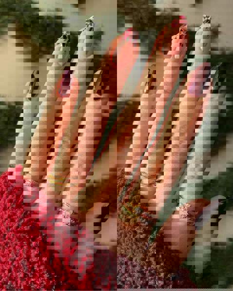 10 diseños de uñas burdeos burgundy, el color tendencia del otoño que ...