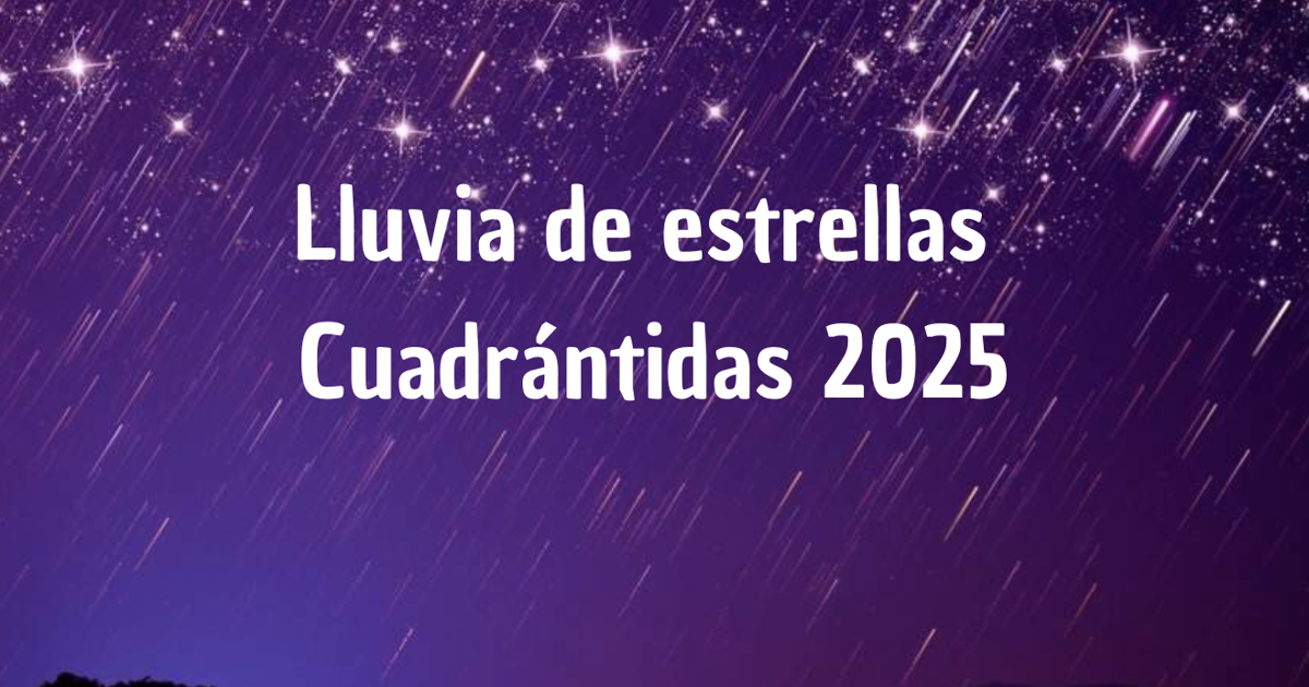 Lluvia de estrellas Cuadrántidas 2025: cuando serán, cómo verlas y cómo afectarán a los signos ...