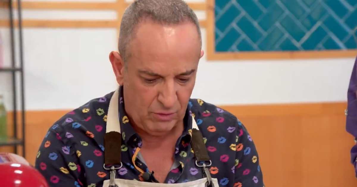 Víctor Sandoval, entre lágrimas, no puede más y estalla en ‘Bake Off ...