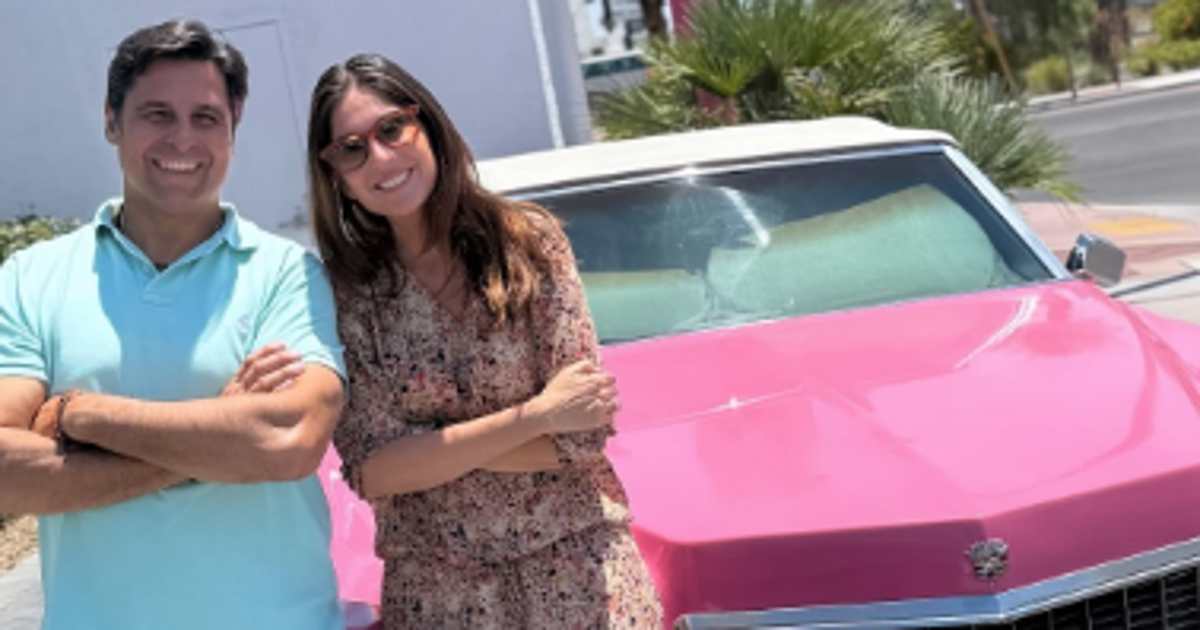 Lourdes Montes abre el álbum de su viaje a Las Vegas junto a Fran Rivera