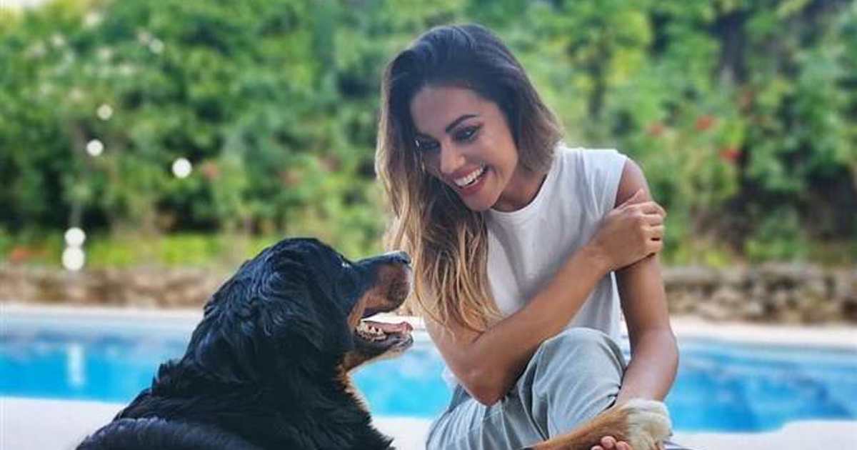 Pelotage de seins attractive Hispanic lady, just a