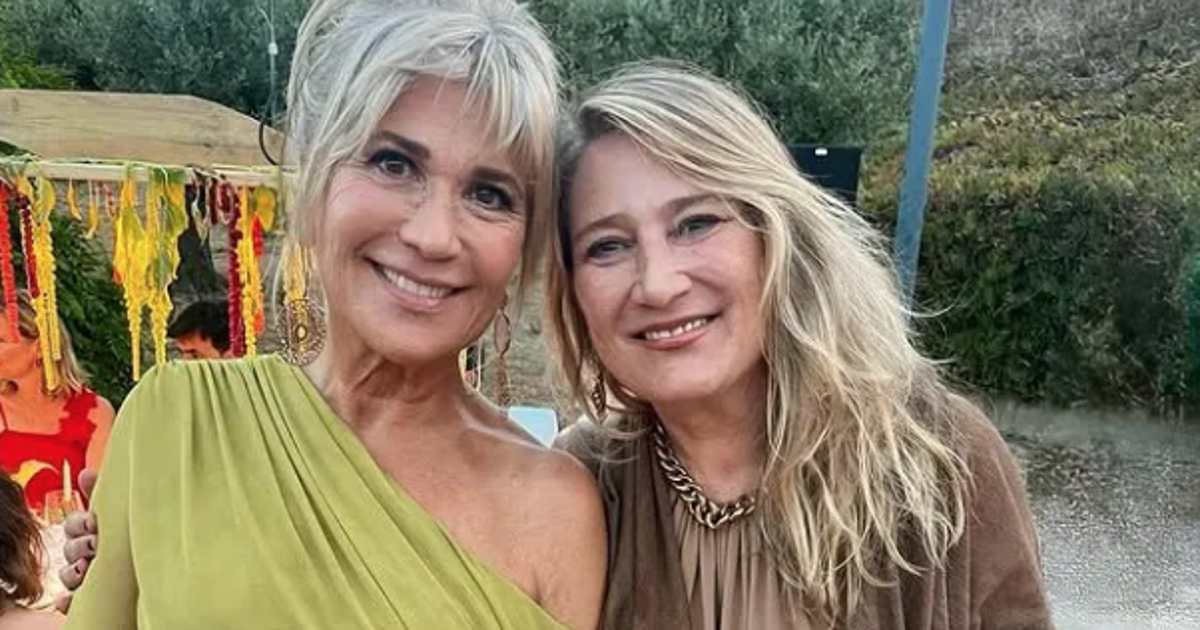 Julia Otero, espectacular en la boda de su hija, con un vestido que ...