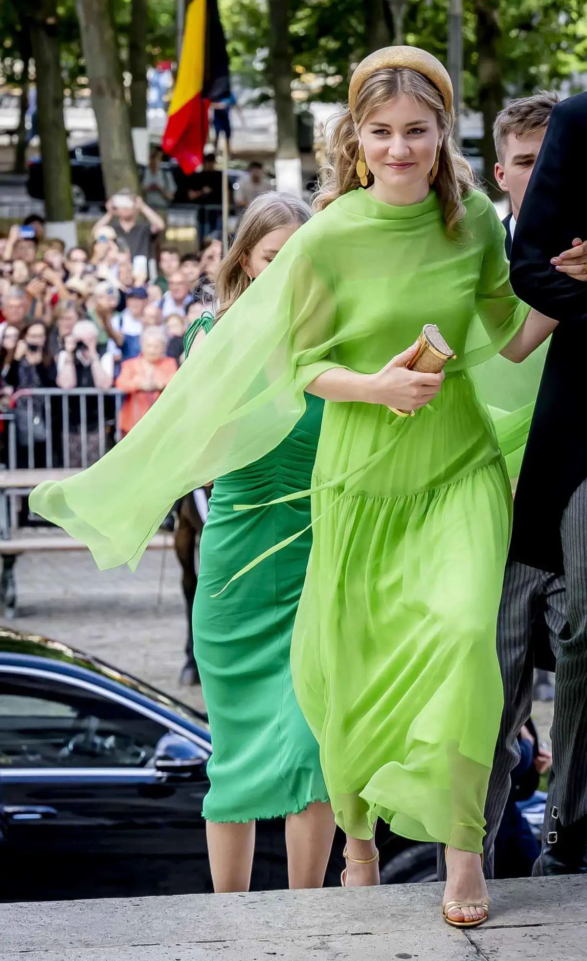El llamativo vestido de la princesa Elisabeth de Bélgica con el que jamás se atrevería la ...