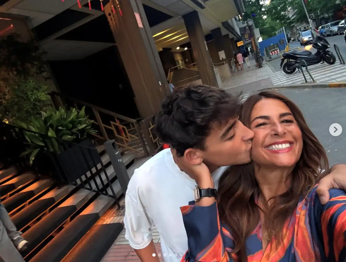 Nuria Roca comparte el emotivo reencuentro con su hijo mayor, Juan del ...