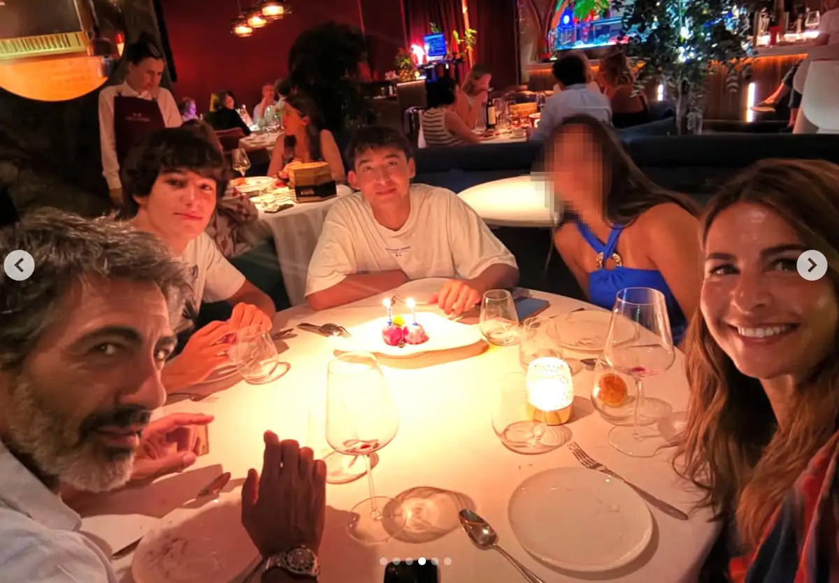 Nuria Roca comparte el emotivo reencuentro con su hijo mayor, Juan del ...