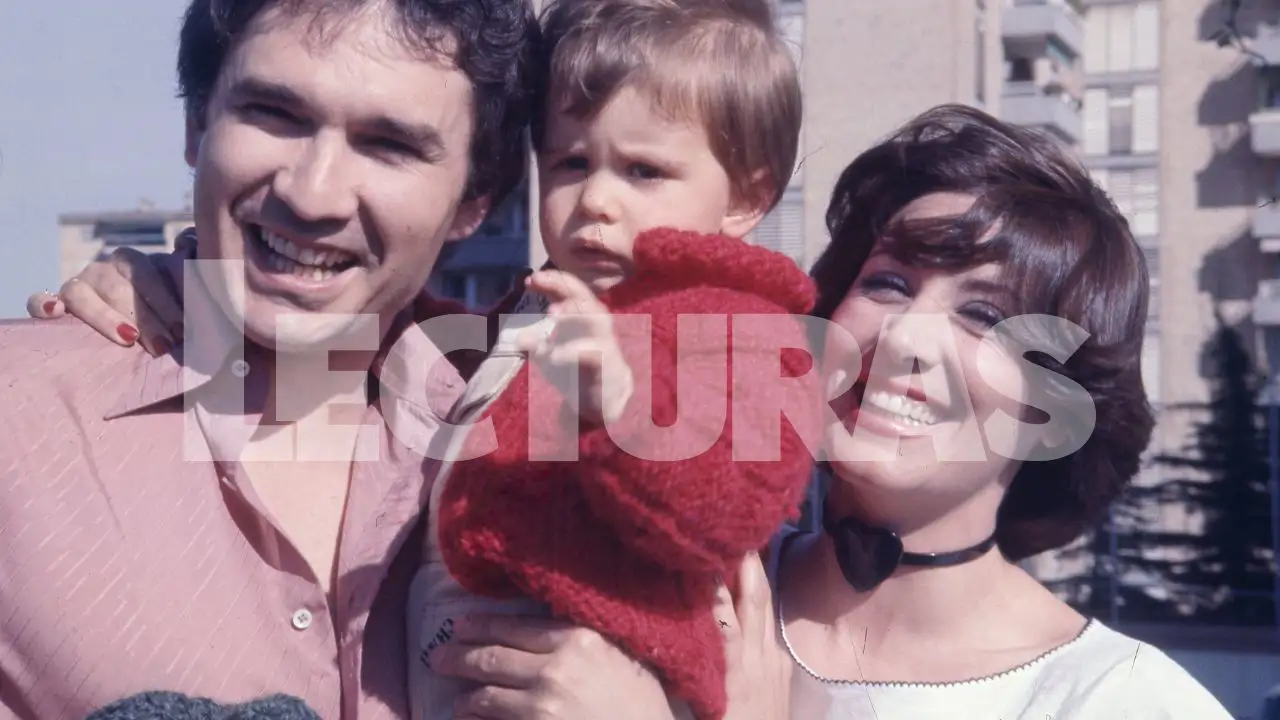 La emoción de Concha Velasco y Paco Marsó en la revista Lecturas en ...